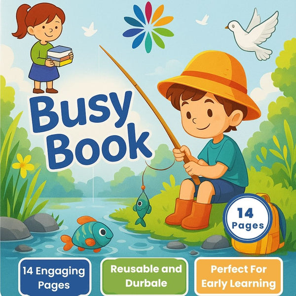 Montessori Kids Busy Book – Treture.pk